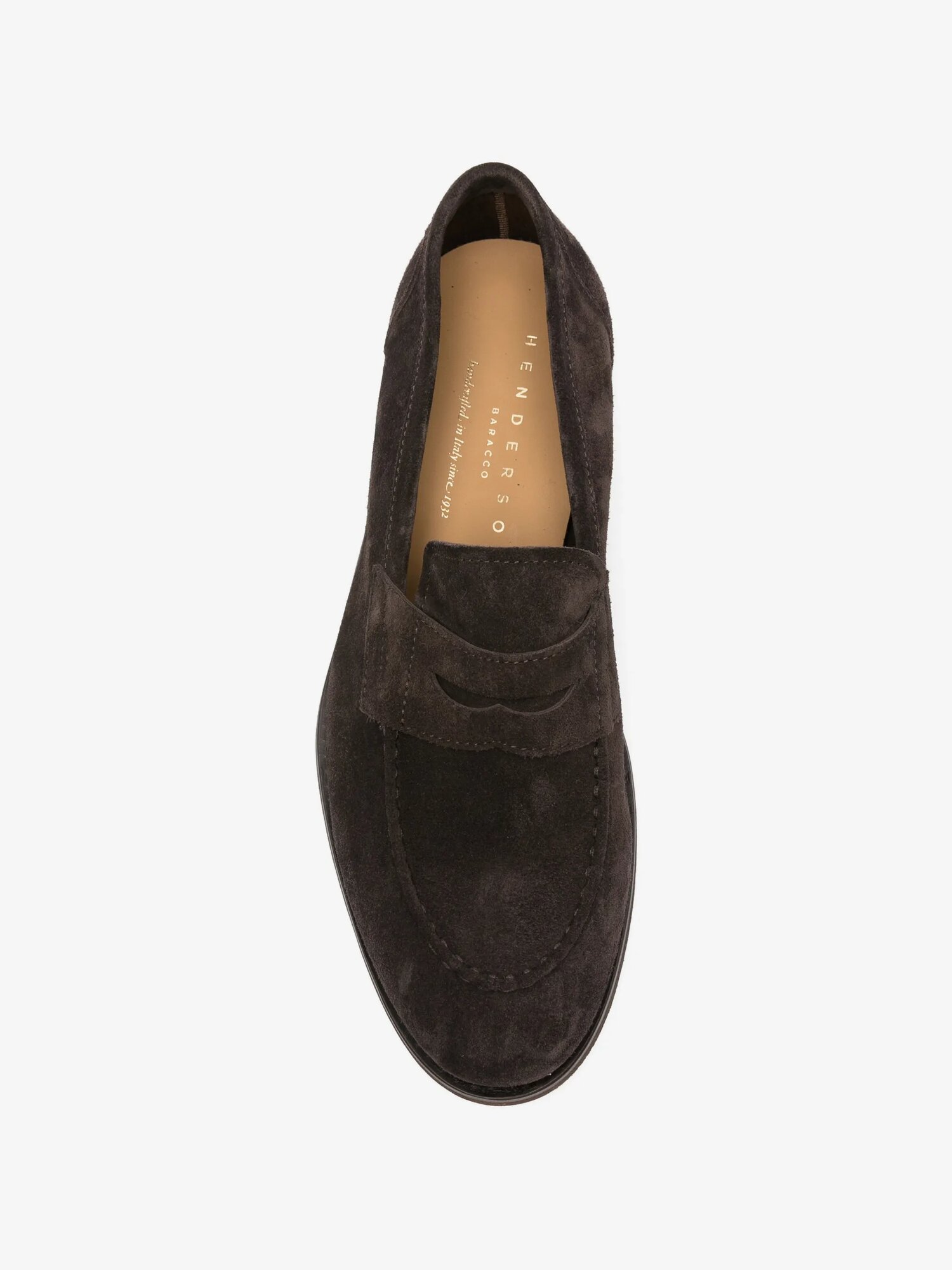 Лоферы HENDERSON BARACCO Leather loafers, размер 41,5 — фото 1