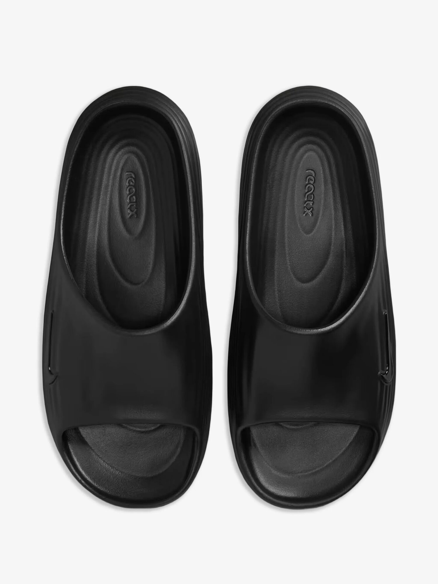 Шлёпанцы NIKE ReactX Rejuven8, размер 9 US, черный — фото 1