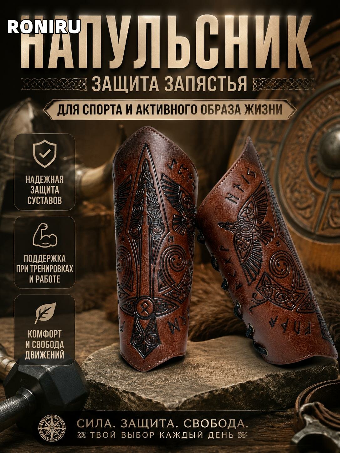Напульсник — защита запястья для спорта и активного образа жизни, надежная поддержка суставов при тренировках и работе