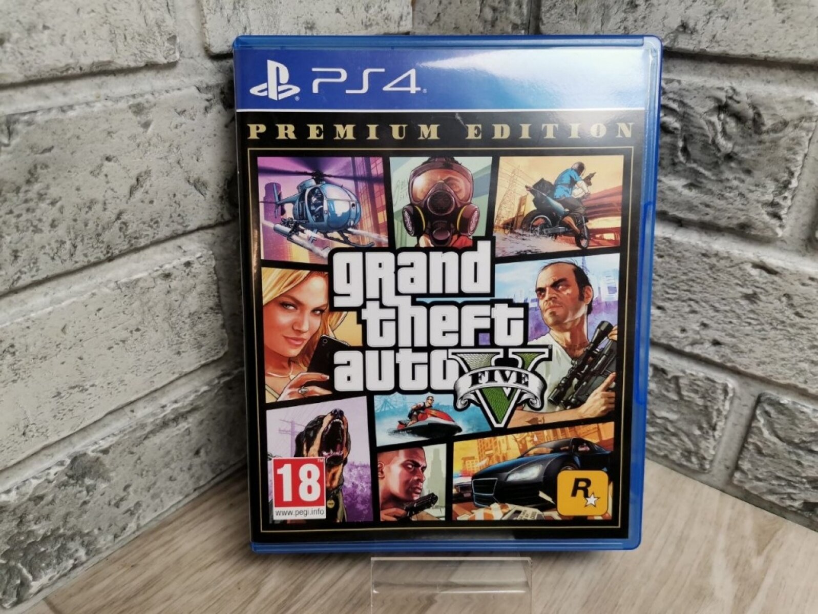 Игра для Sony Playstation 4 Grand Theft Auto 5 Premium Edition