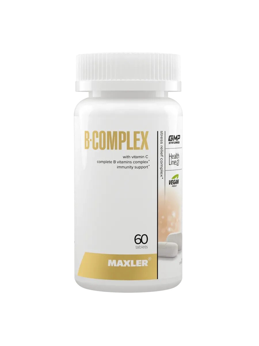Макслер В-комплекс/ Maxler B-Complex таблетки по 1,2 г 60 шт