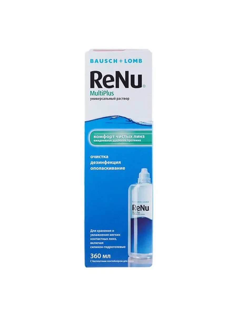 Раствор универсальный ReNu MultiPlus 360мл