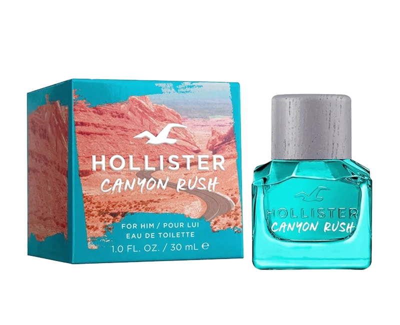 Мужская туалетная вода Hollister Canyon Rush For Him 30 мл - Каньон Раш Фо Хим парфюм Холистер