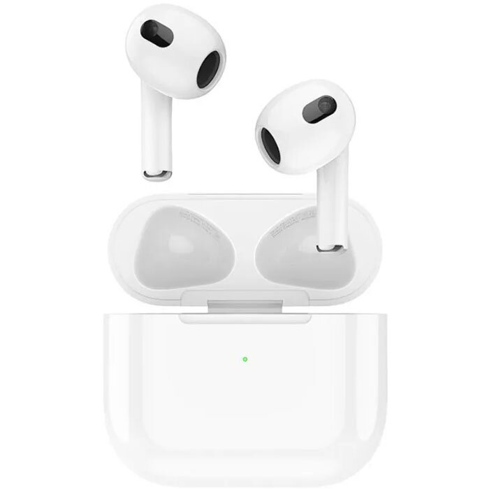 Bluetooth наушники вкладыши с микрофоном TWS Hoco EW92 беспроводная мобильная гарнитура, белые