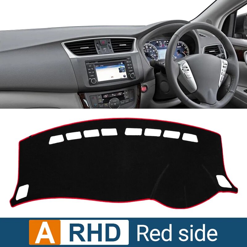 Солнцезащитный Козырек-накладка На Приборную Панель Для Nissan Sentra B17 Sylphy