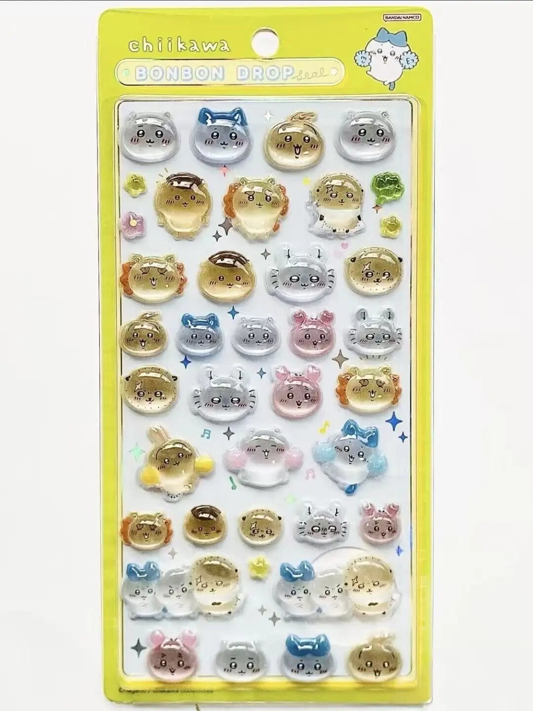 3D-наклейки Chiikawa Bonbon Drop, цвет D