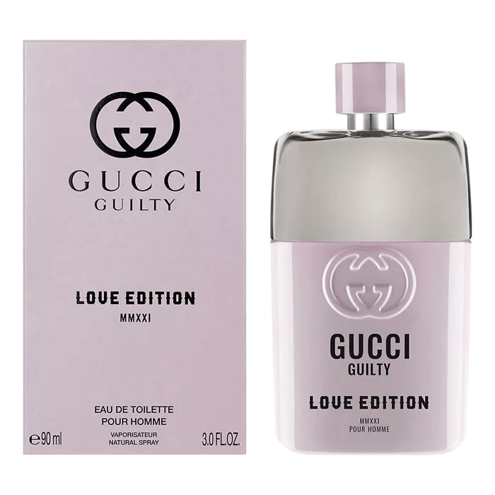 Мужской одеколон Gucci Guilty Love Edition MMXXI Pour Homme 90 мл - Гуччи Гилти Лав Эдишн Хом