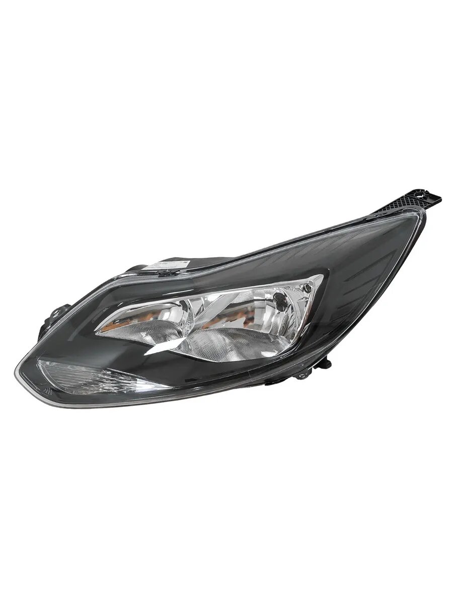 Фара для а/м: Ford Focus III галоген, э/корр, черн, левая