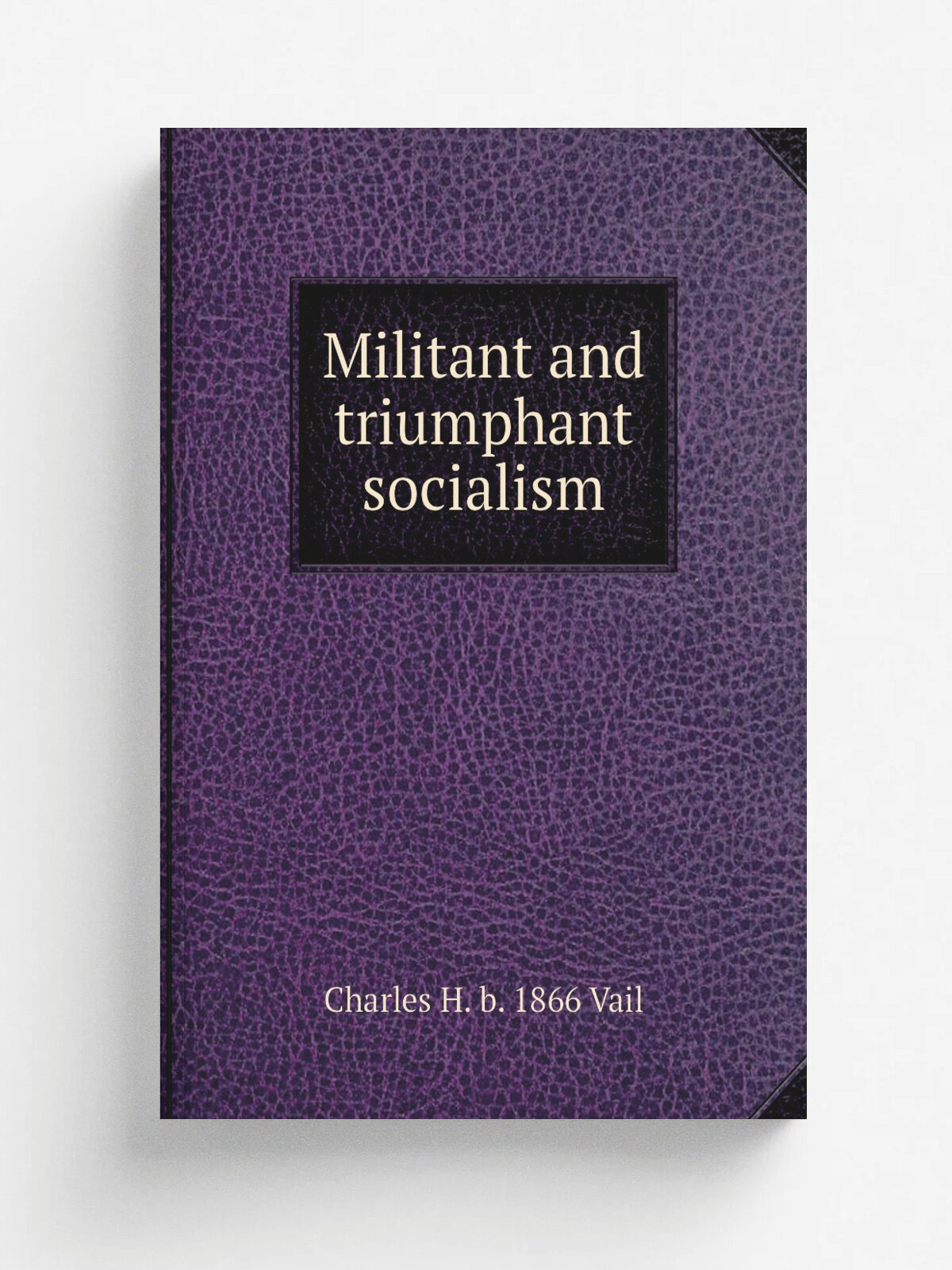 Militant and triumphant socialism | Charles H. b. 1866 Vail | Репринт