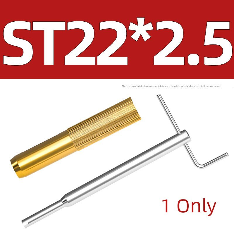 ST22x2.5мм набор для установки резьбовых втулок с крупным шагом для резьбы М22-М42 профессиональный инструмент