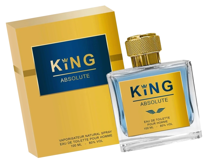 Мужской одеколон Euroluxe King Absolute 100 мл / Евролюкс Кинг Абсолют туалетная вода