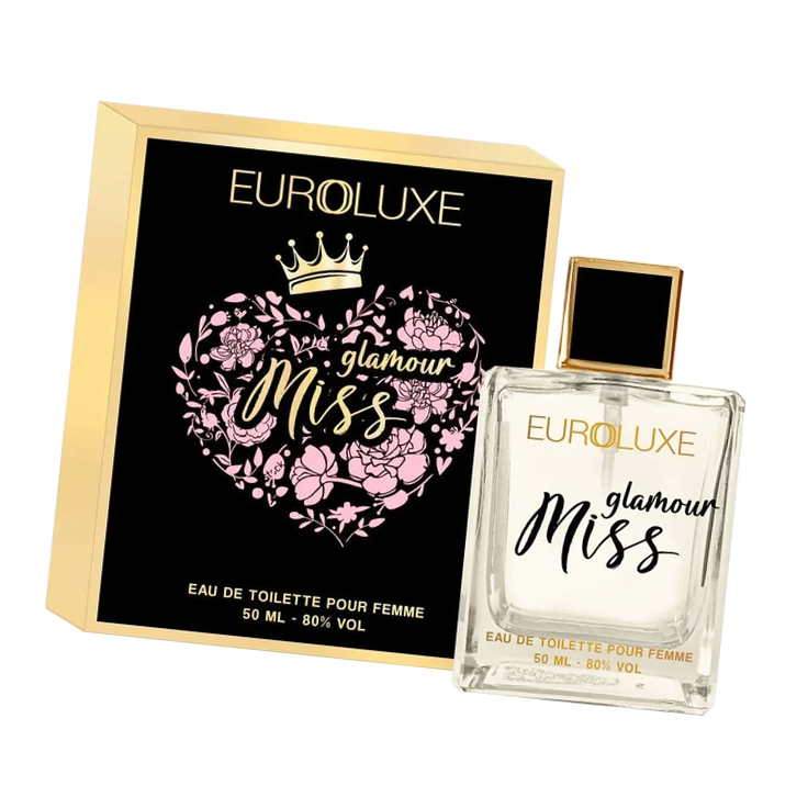 Euroluxe Miss Glamour туалетная вода для женщин 50 мл - Евролюкс Мисс Гламур аромат