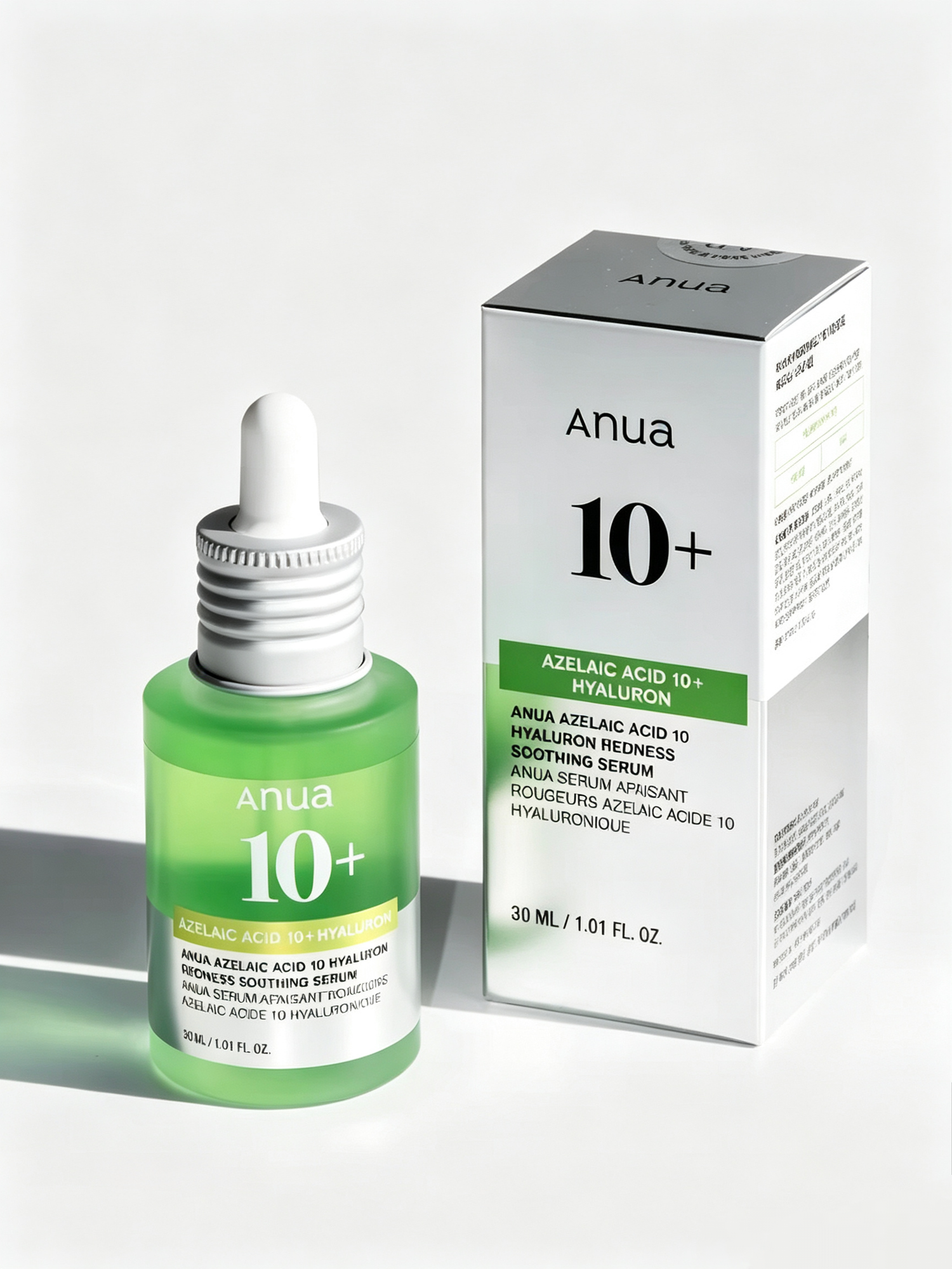 Сыворотка для лица Anua Azelaic Acid 10+, с азелаиновой кислотой, убирает покраснения и постакне, 30 мл