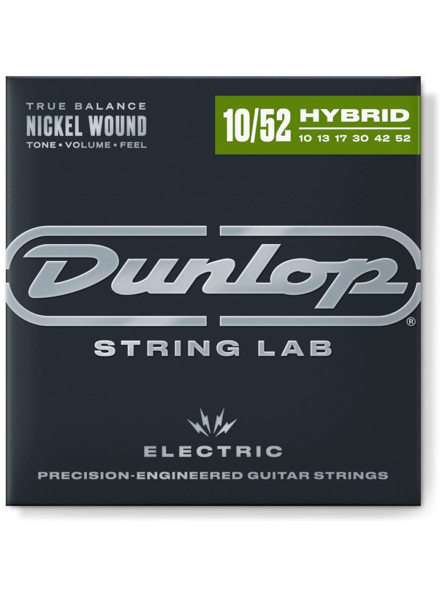 Струны для электрогитары DUNLOP EG-NKL 10/52-6/SET DEN1052