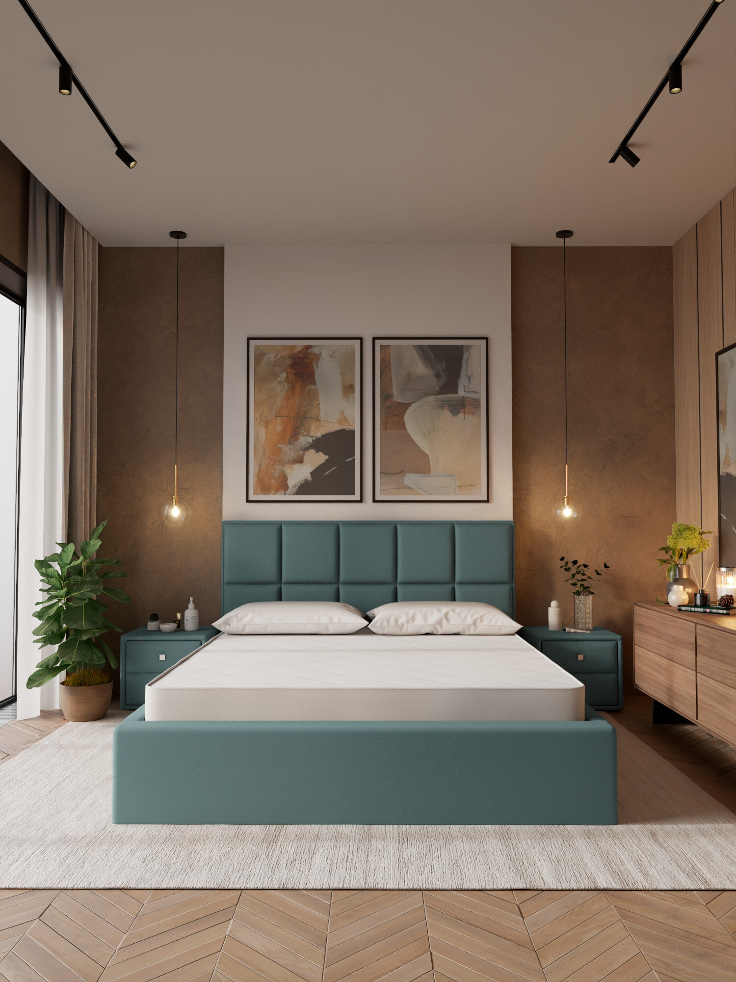 Кровать двуспальная 160х200 с подъемным механизмом, Флоренция с мягким изголовьем для дома и спальни, ортопедическое основание, ящик для белья