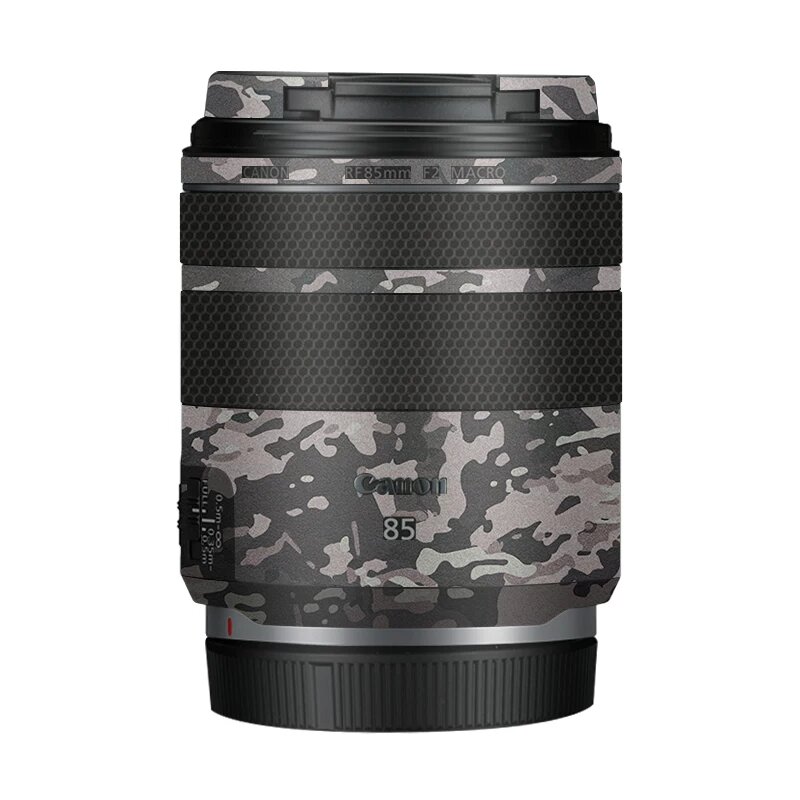 Полное покрытие 3M камуфляж черный защитная пленка для объектива Canon RF 85mm F2 STM