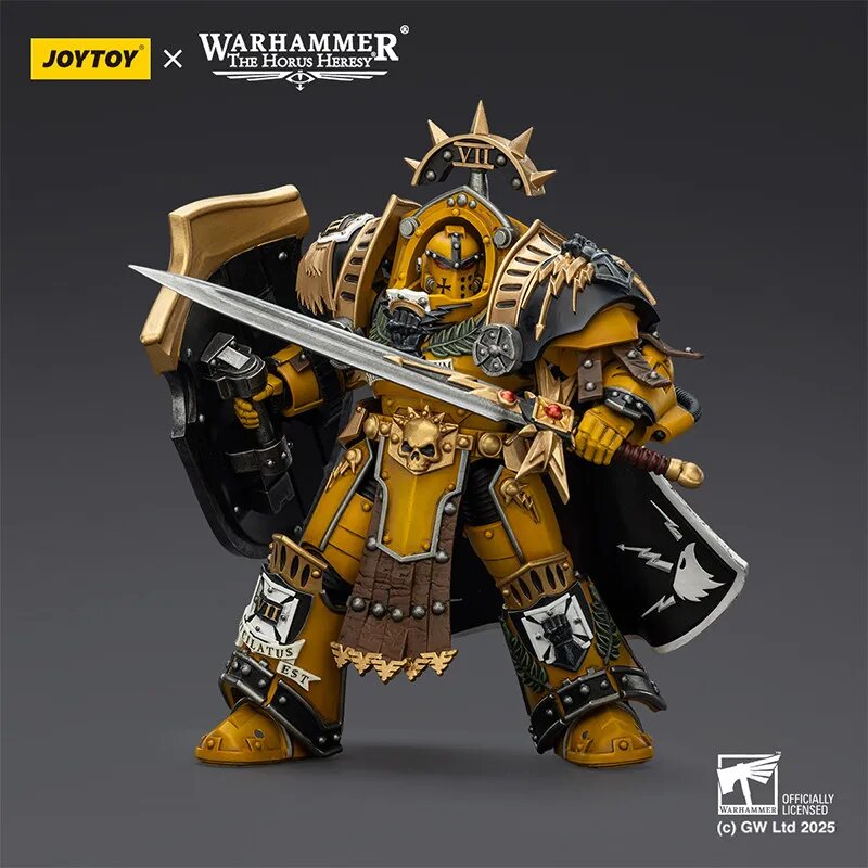 JOYTOY Dark Source Warhammer Horus Heresy Imperial Fist Terminator Armor Archon 1:18 Soldier