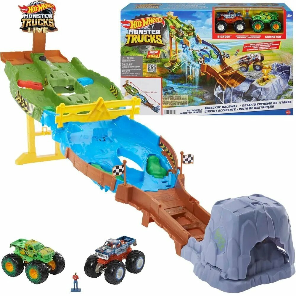 Игровой трек Mattel Hot Wheels Monster Truck Турнир HGV12