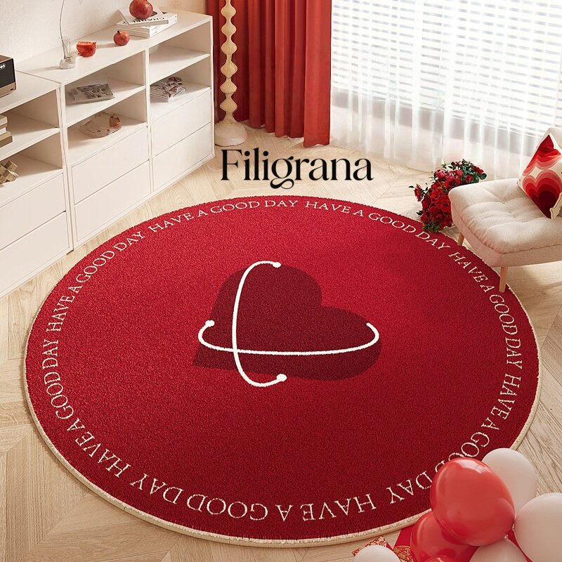 Коврик/прикроватный коврик/матрас из искусственного кашемира Filigrana, приятный на ощупь плюшевый материал.120cm*120cm
