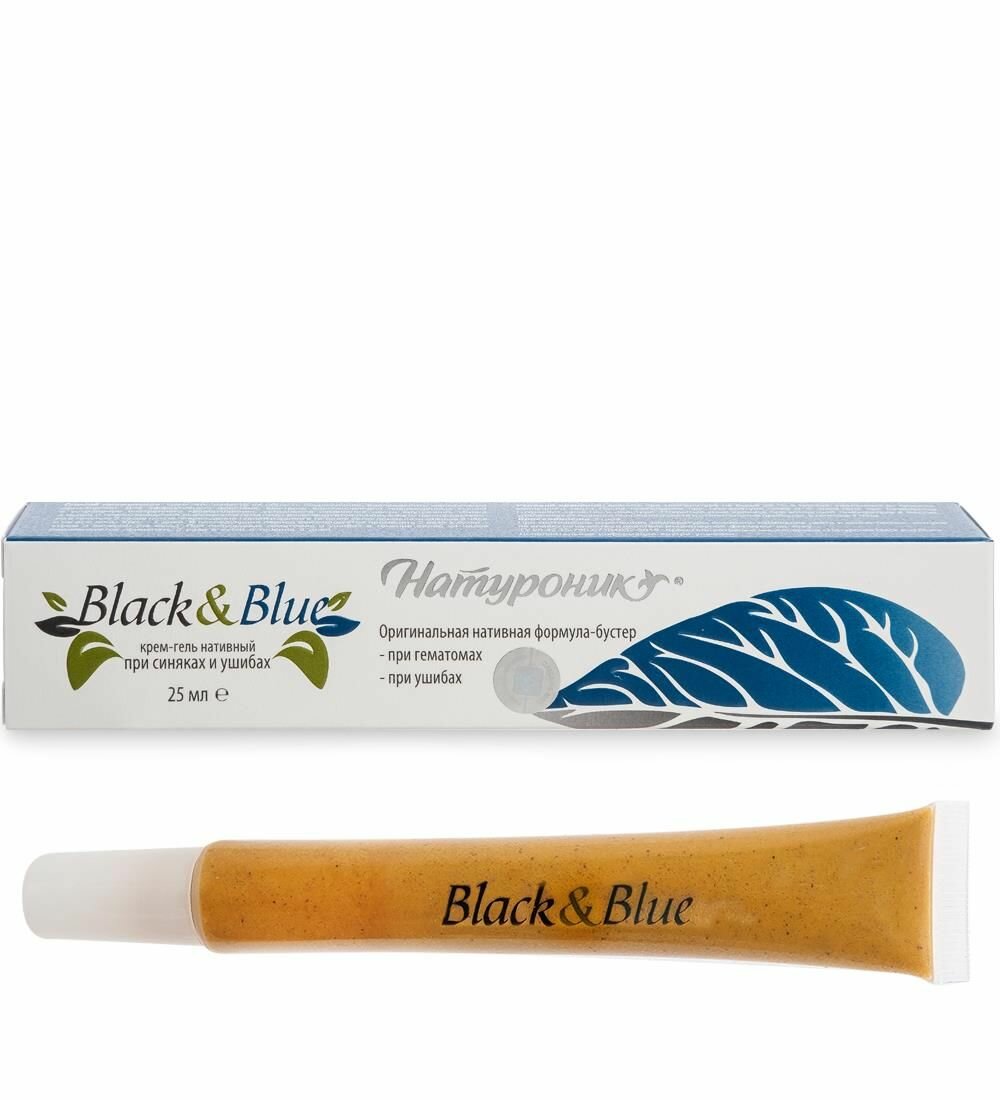 Натуроник Black and Blue Крем гель при синяках и ушибах, 25 мл A2154012 Сашера-Мед