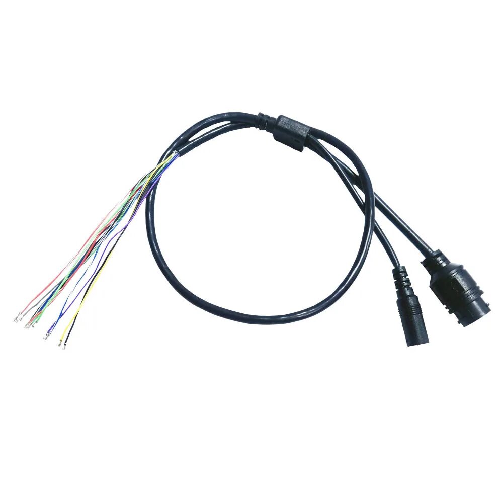 Кабель PoE LAN для IP-камер видеонаблюдения, 5 шт, с модулем платы IP-камеры + всепогодный разъем, 48 Вт PoE, кабель питания для видеонаблюдения, 100 м