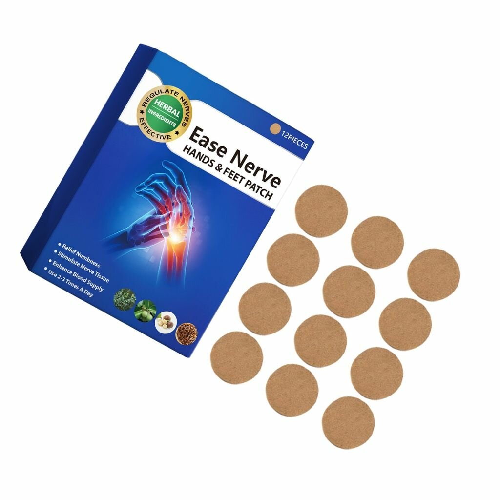 12 шт. Пластыри для рук и ног для облегчения боли в суставах и онемения, стимулирующие нервную ткань