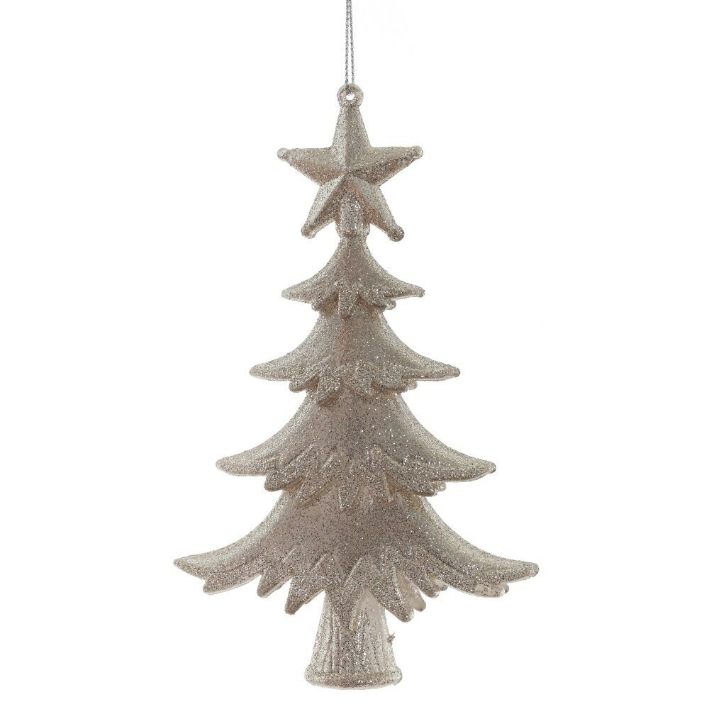 Изделие декоративное подвесное "Ёлка", L=9 W=2 H=15 см