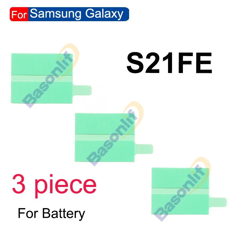 3 шт. для Samsung Galaxy S23 S24U S20 S21 Ultra FE S9 Plus S10 5G S22 + серии, сменный клей для аккумулятора