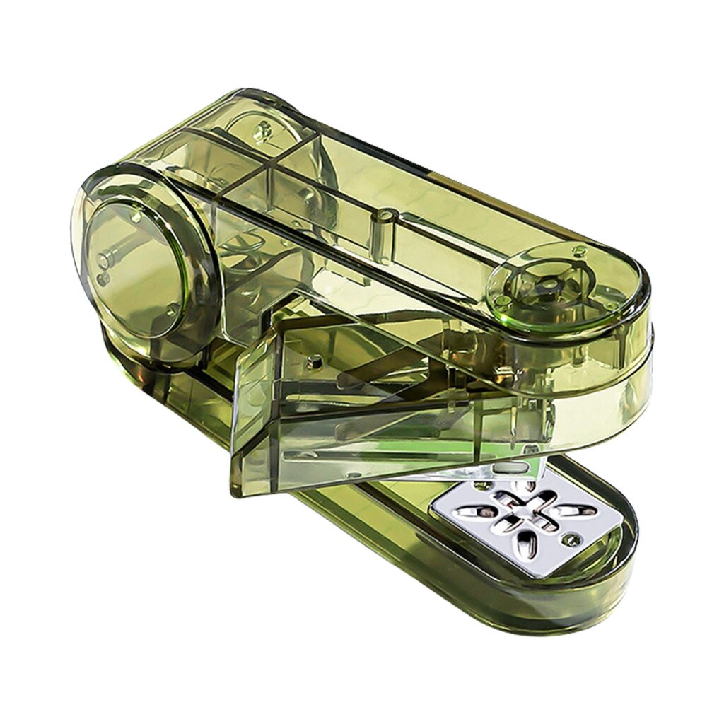 Прозрачный Степлер Офисный Степлер с Поворотом на 360 Градусов Настольный Степлер для Школы