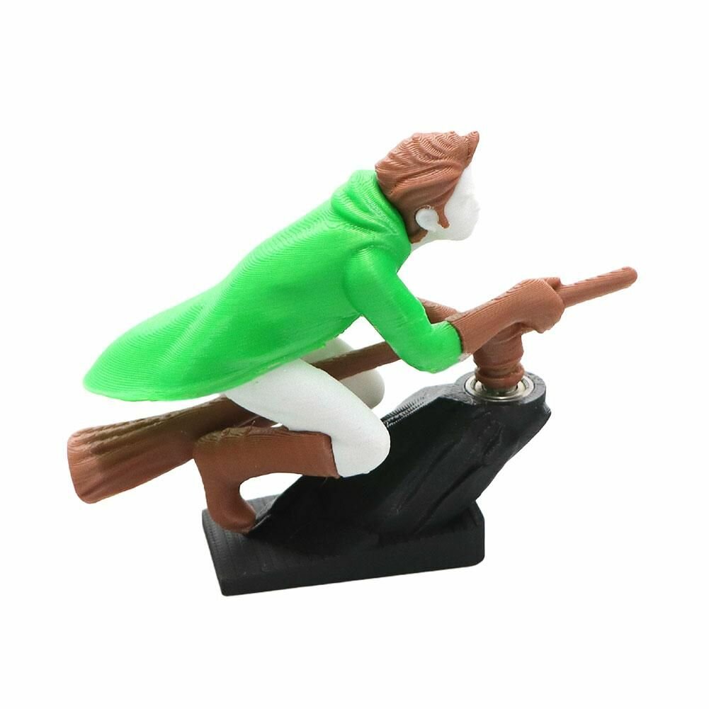 Игрушка для приборной панели автомобиля, волшебная метла ведьмы