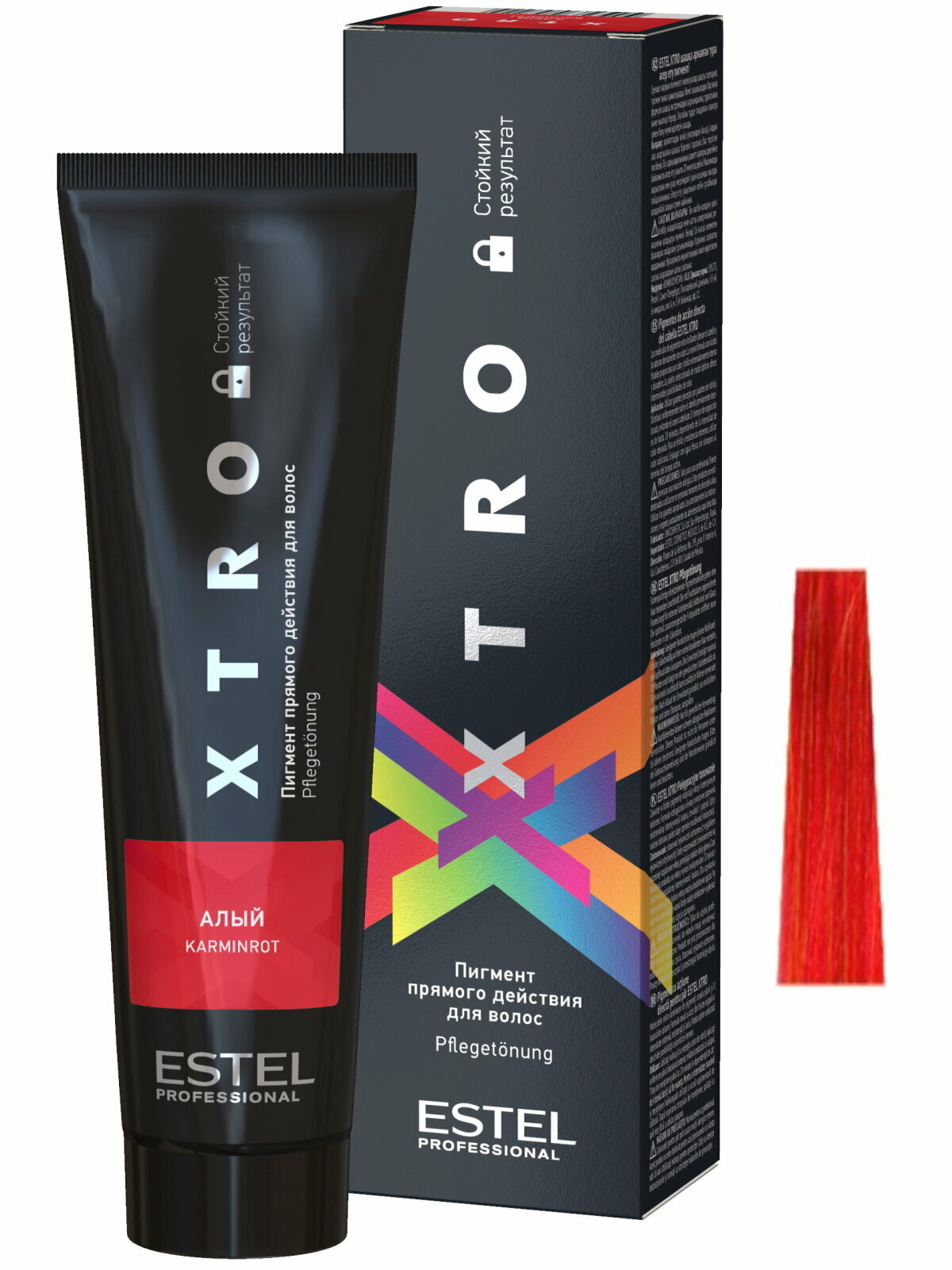 Пигмент прямого действия для волос Estel XTRO BLACK Алый, 100 мл