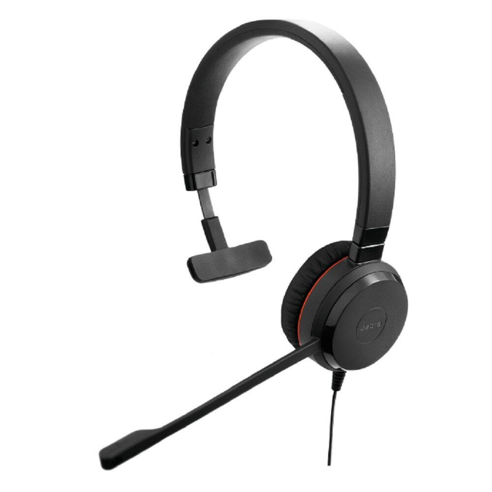Jabra Гарнитура 5393-823-369 Гарнитура Evolve 30 II Mono Headset Schwarz - USB-C A MS Mono USB, Jack 3,5 мм 5393-823-369