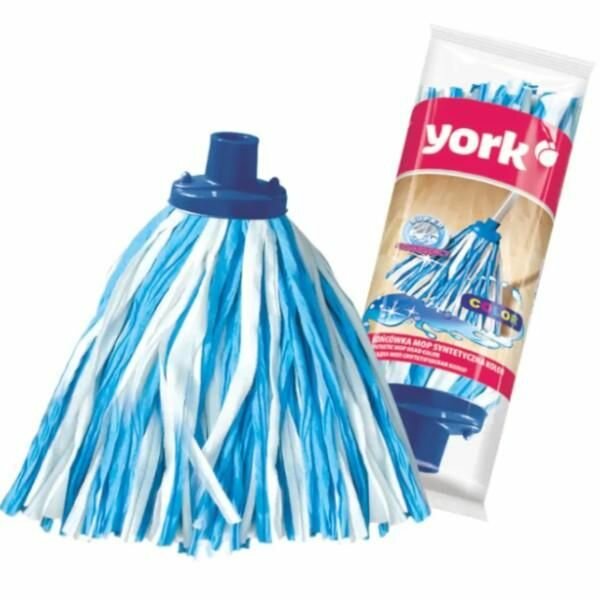 Насадка для уборки York вискозная, Колор, 130 гр, подходит для стёкол, зеркал, мебели