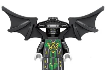 Мини-фигурка Lego Ниндзяго, Черный, H0024