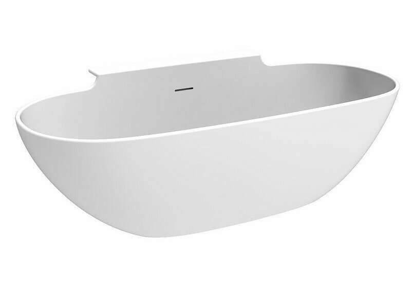 Ванна из искусственного камня Timo Lumi 177x89,5 LUMI1770 цвет Белый матовый