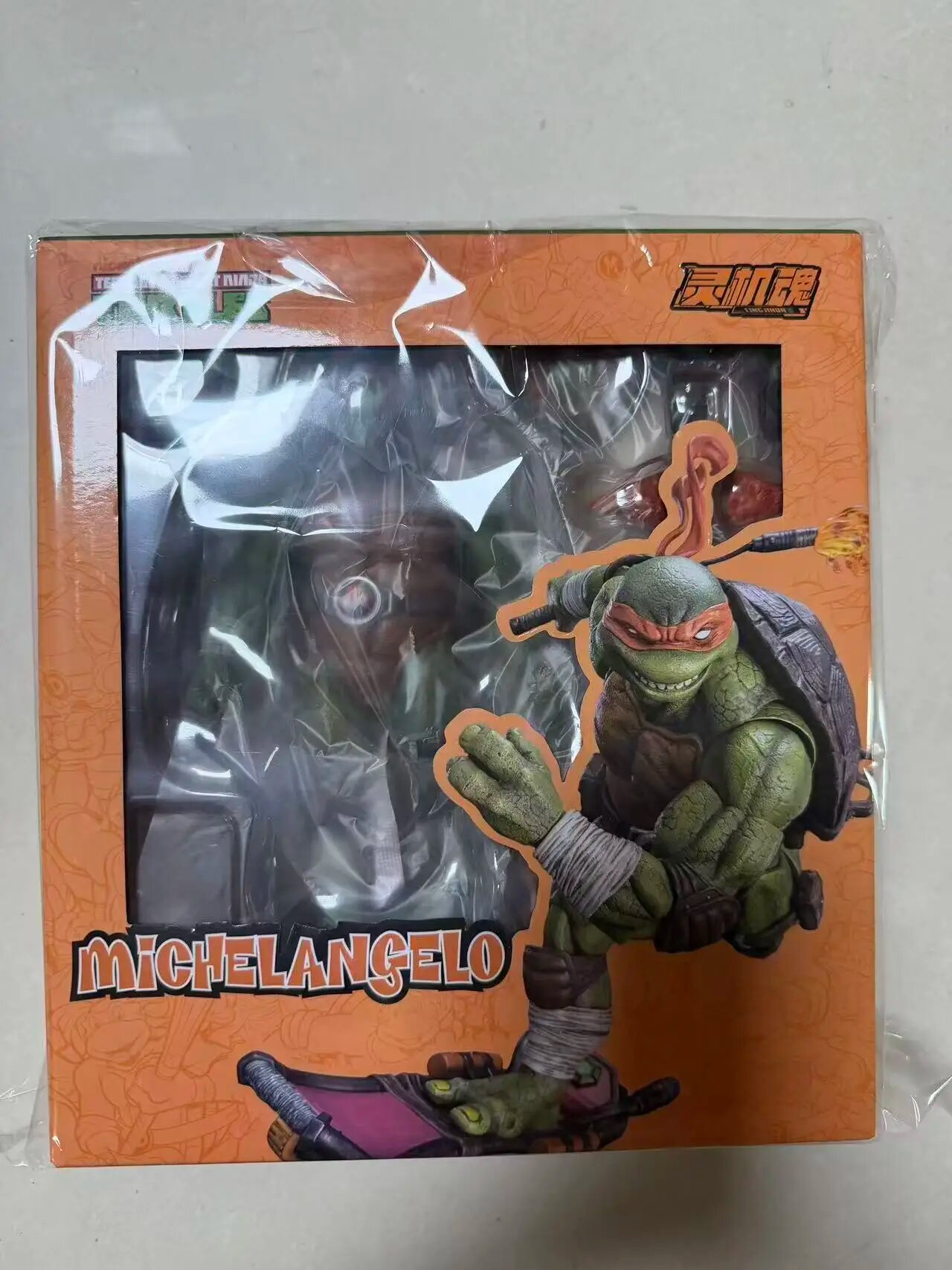 В наличии оригинальный Ling JiHun масштаб 1/12 TMNT ниндзя Рафаэль + Леонардо двойной набор коллекция игрушек в подарок
