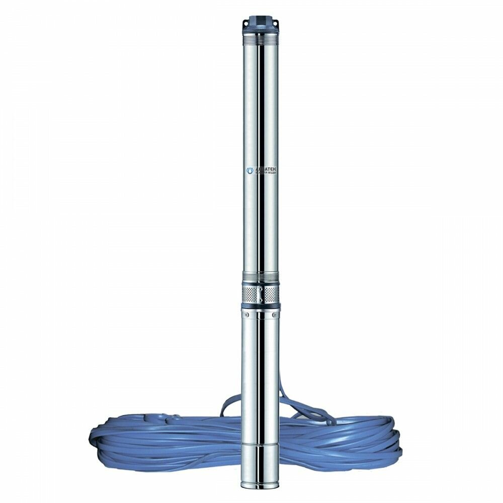Погружной скважинный насос SP 3.5" 4-65 750 Вт, 63 м, 4.8 м3/час, кабель 40 м, Акватек Все для Воды (0-18-0730)