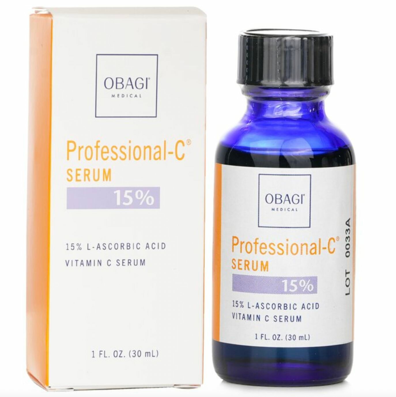 Obagi Medical Сыворотка с концентрацией L-аскорбиновой кислоты Professional-C Serum 15% Strength
