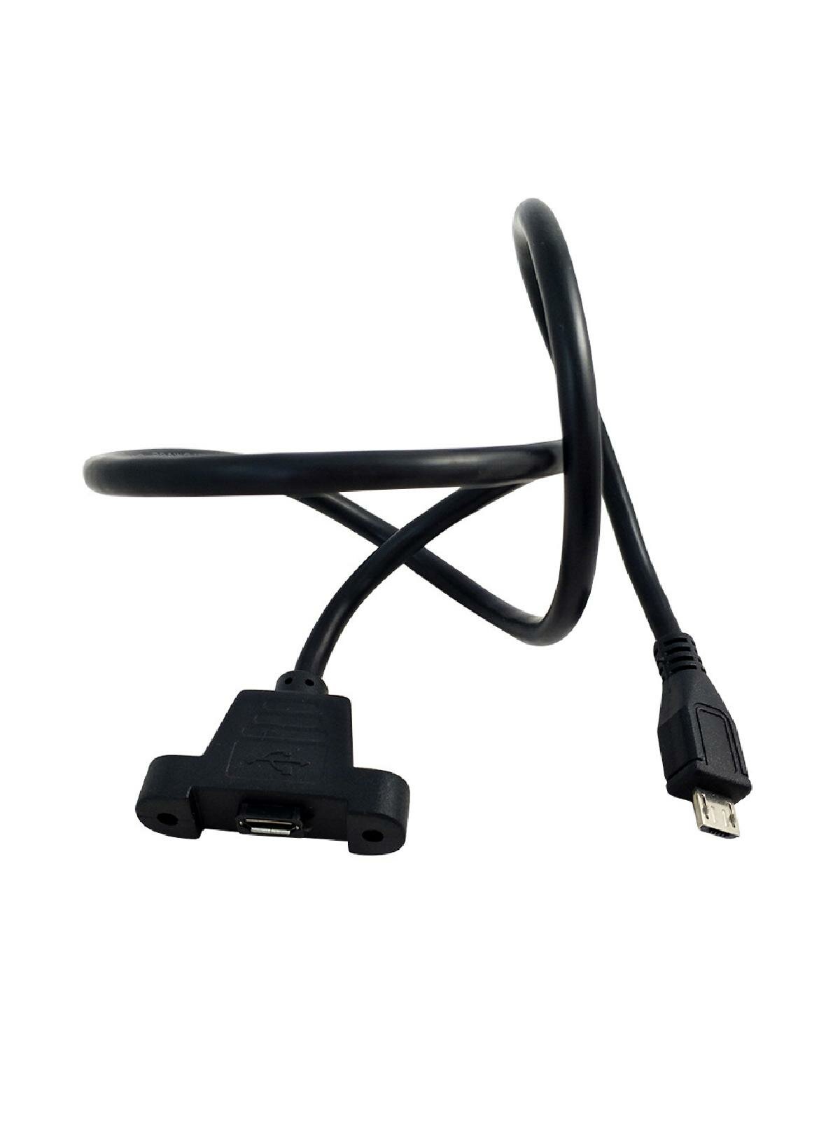 30/50 см Разъем Micro USB USB2.0 к гнездовому удлинителю Линейный кабель Портативный