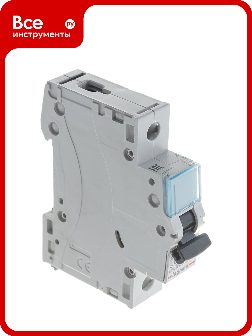 Автоматический выключатель Legrand TX3 C20A 1П 6000 404029