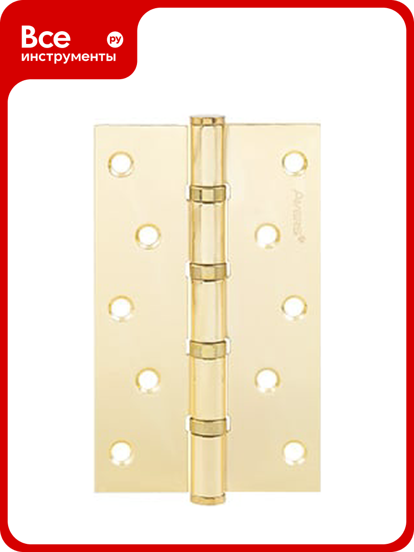 Врезная петля AVERS 125х75х2,5-B4-G 31620