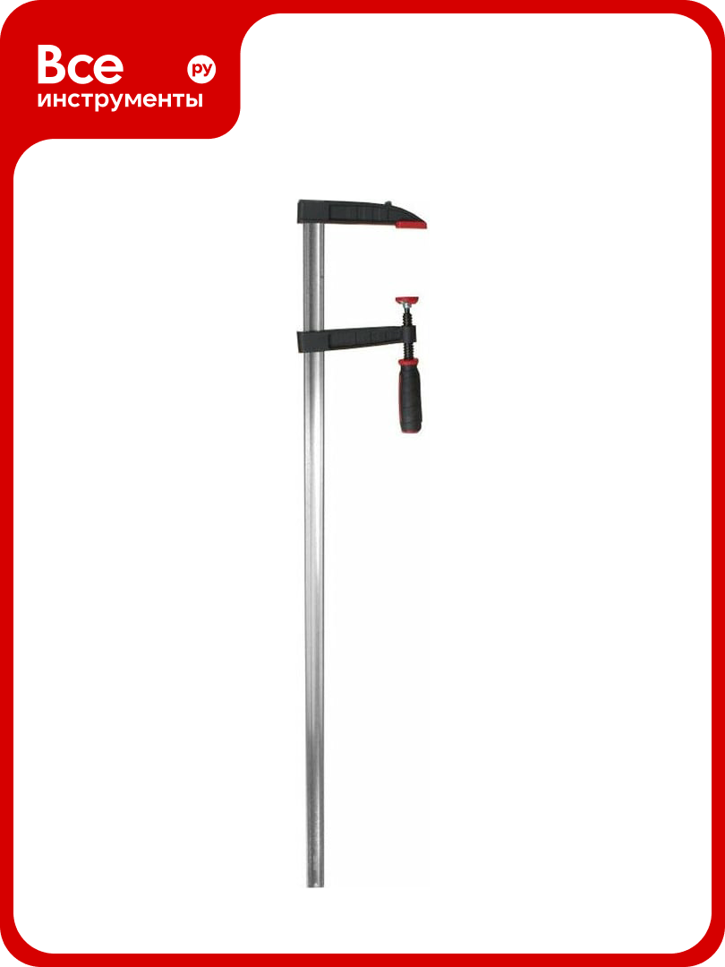 F-образная струбцина WOODWOR 1000x120, усилие прижима 470 кг DIN 5117 FCD-1012