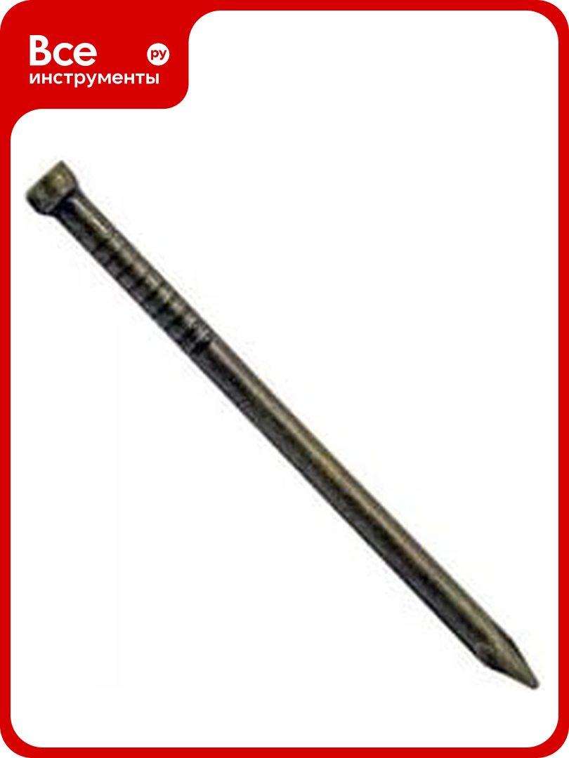 Финишный бронзовый гвоздь 1.4х45, 40шт - пакет Tech-Krep/Zitar 104917