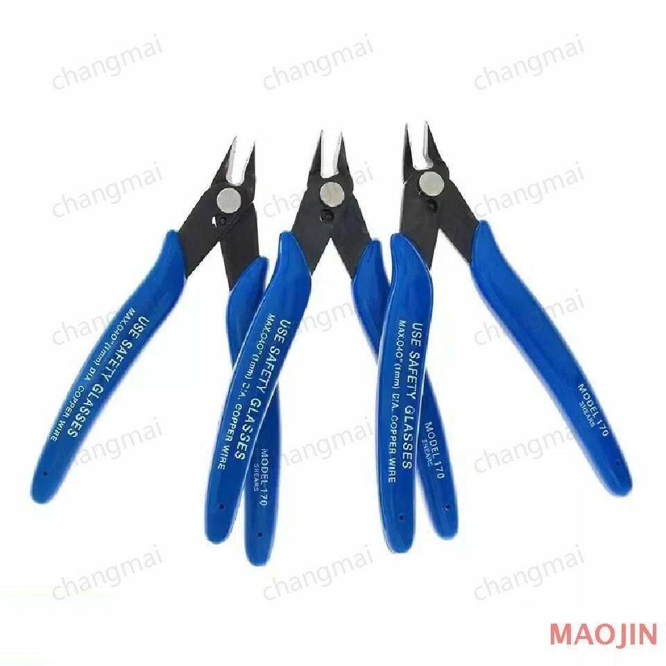 Кусачки боковые PLATO- 170 электромонтажные прецизионные для жил из мягких металлов бокорезы MJ