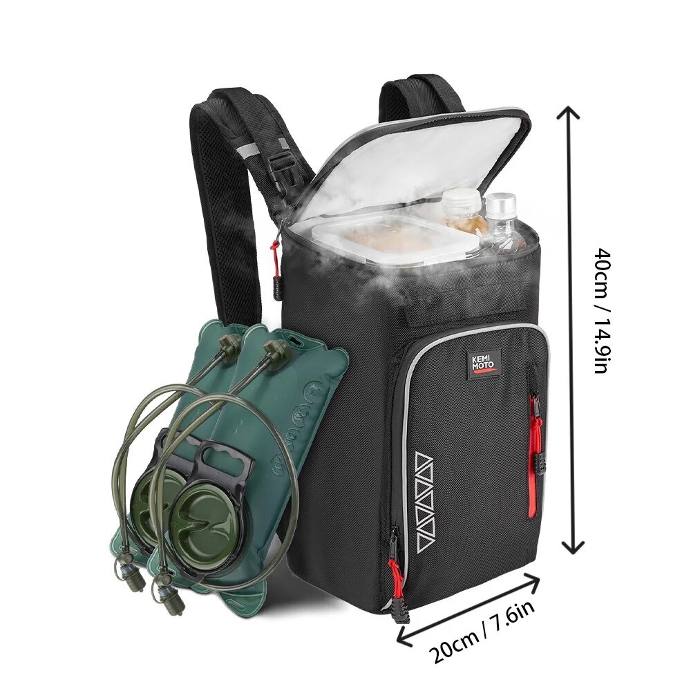 Центральная сумка для хранения сидений KEMIMOTO UTV, совместимая с Polaris RZR PRO XP/XP4 для Can-Am Maverick Trail 800 1000 Sport 1000R