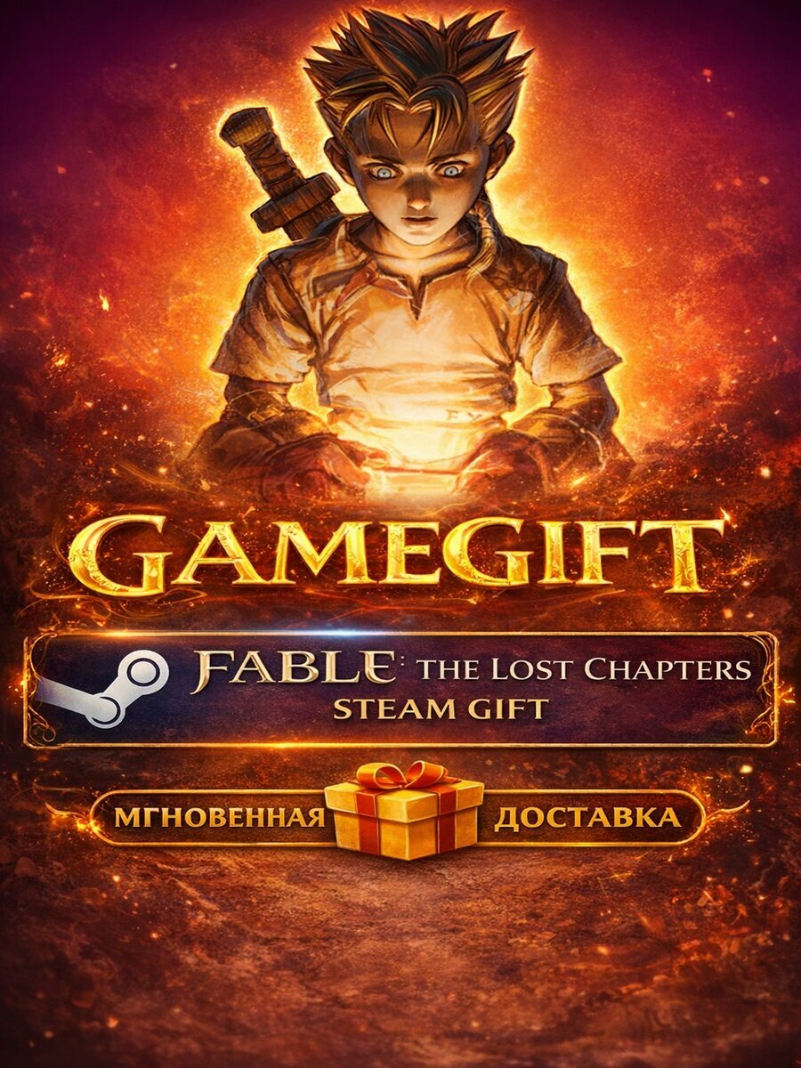 Игра Fable The Lost Chapters для STEAM ПК (PC) | Страна активации - Россия | Подарком на Ваш аккаунт | Автовыдача