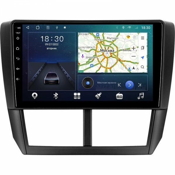 Магнитола CRS-300 Субару Форестер 3, Subaru Forester SH 2007-2013, Impreza GH и GE 2007-2011 - Android 13 - Процессор 8 ядер - Carplay - DSP 36 полос - 4G(Sim)