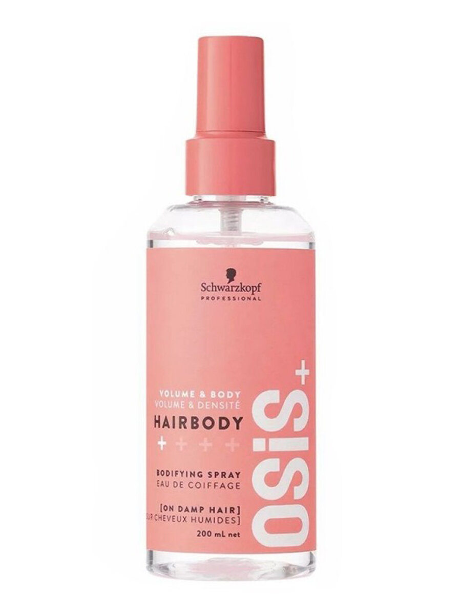 OSIS Спрей для укладки волос с ухаживающими компонентами, 200 мл. HAIRBODY