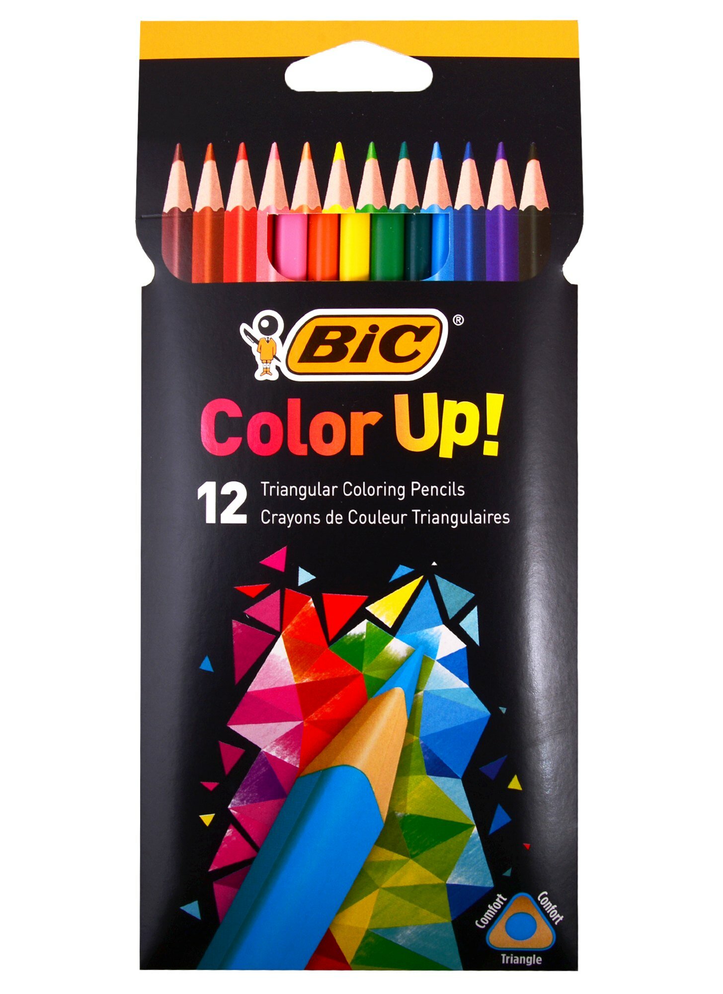 Карандаши цветные Bic, Color Up, 12 цветов