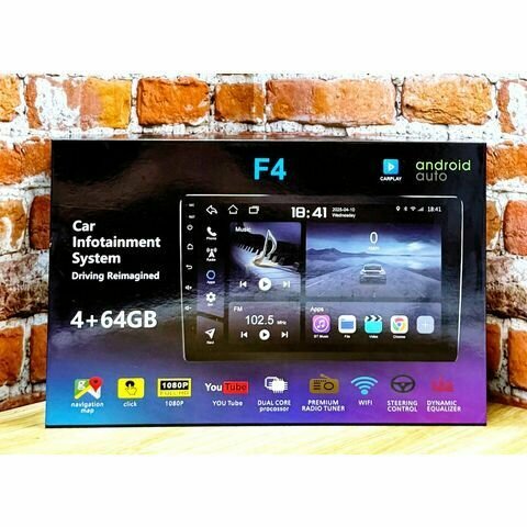 Автомагнитола 2DIN 9",4-64гб, Bos-mini F4